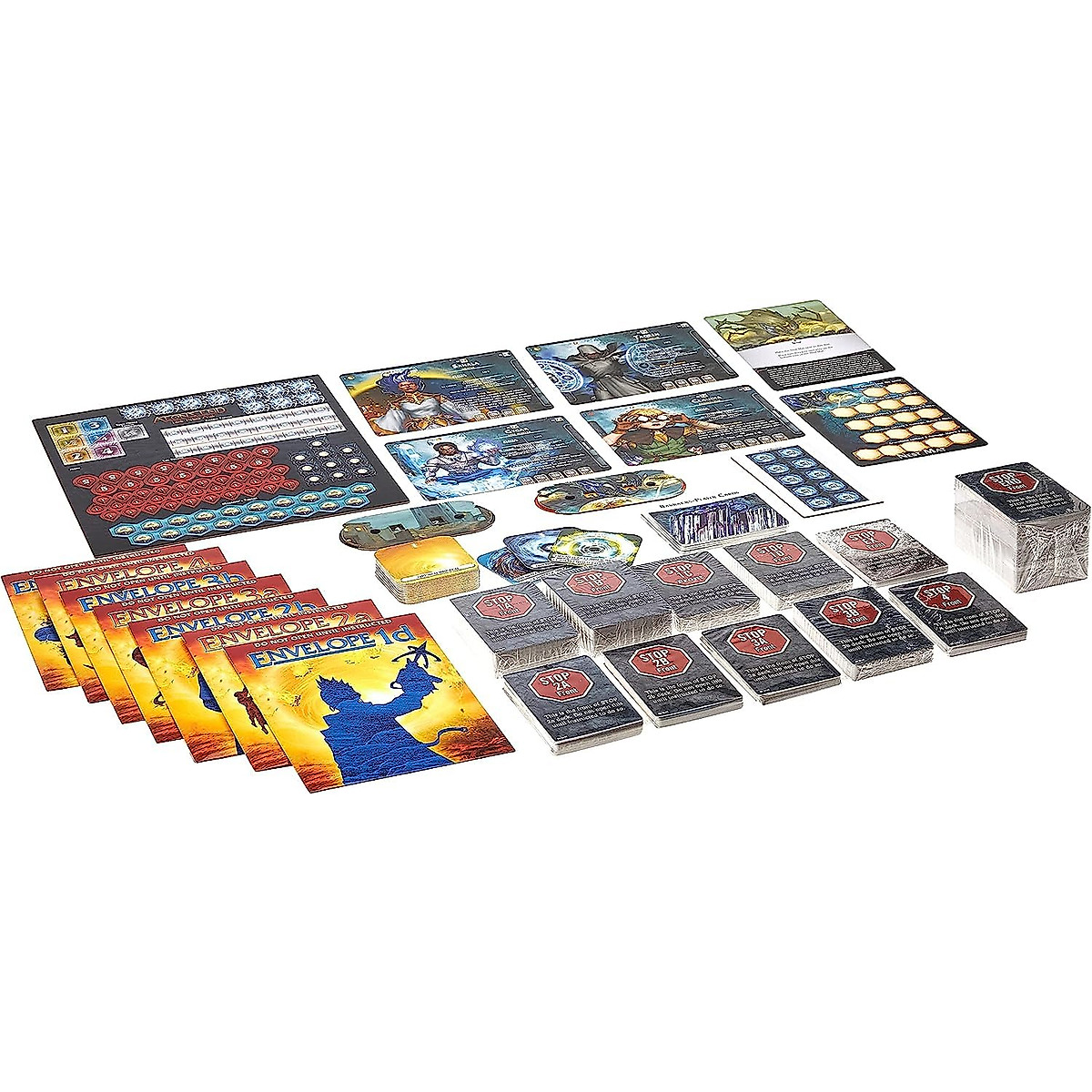 Aeon's End: The New Age - Cooperative Sci-Fi Fantasy Strategy Deck-Building Board Game for 1 to 4 Players, Ages 14+, 60 Minute Playtime by Indie Boards and Cards