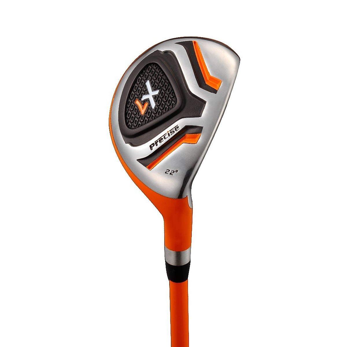 Precise Distinctive Left Handed Junior Golf Club Set for Age 3 to 5 (Height 3' to 3'8""), Set Includes: Driver (15""), Hybrid Wood (22, 7 Iron, Putter, Bonus Stand Bag & 2 Headcovers