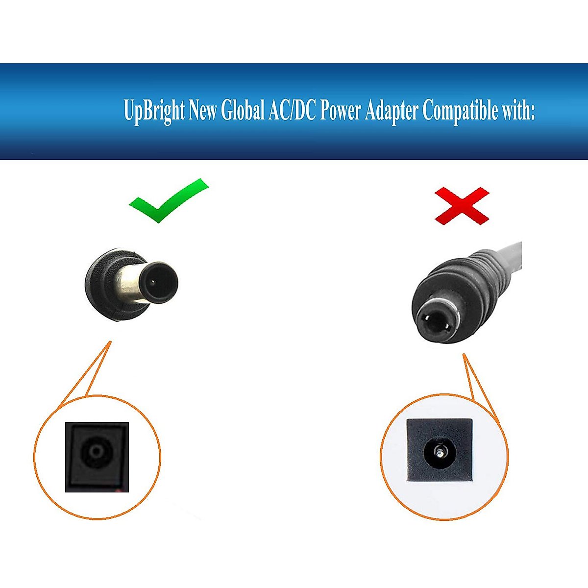 UpBright 14V 4A AC/DC Adapter Compatible with Samsung CF390 CF391 CF398 CF591 22 24 27 32 in Curved LED LCD Monitor C22F390 C24F390 C32F C32F391 C27F C27F398 C27F591 S27D590C LS27D590CS/ZA 14VDC Power
