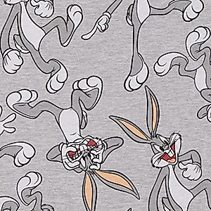 Looney Tunes Mens Classic Shirt Marvin Tee - Space Jam 90’s Allover Print T-Shirt (Heather, X-Large)