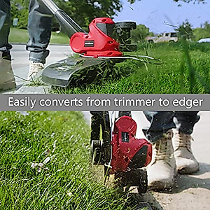PowerSmart 20V Max Cordless String Trimmer and Blower Combo Kit with 2X 2.0Ah Battery and Charger Included (PS76115A)