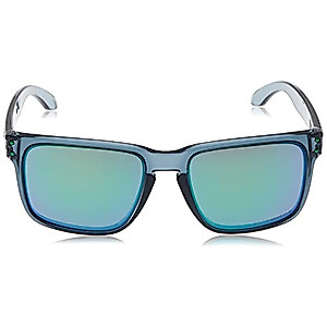 Oakley mens Oo9417 Holbrook Xl Sunglasses, Crystal Black/Prizm Jade, 59 mm US
