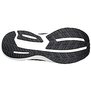 Saucony Women's Triumph 19 Running Shoe, Black/White, 9