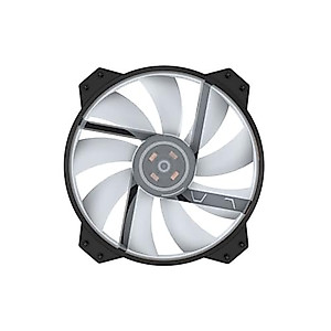 Cooler Master MF200R RGB - Premium-Quality 200mm Hybrid Silent High Airflow In-Take Fan for Computer Case (R4-200R-08FC-R1)