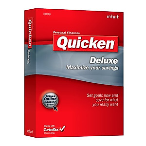 Intuit Quicken Deluxe 2009 (OLD VERSION)