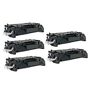 SuppliesMAX Compatible MICR Replacement for Canon LBP-6300/6670/MF-414/419/5850/5950/6180DW Toner Cartridge (5/PK-2300 Page Yield) (Type 719) (CRG-719_5PK)