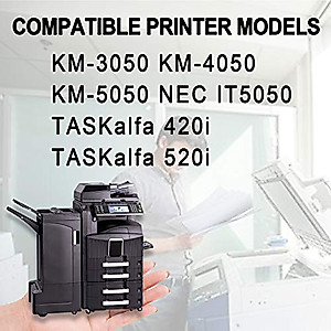 TK717 TK-717 1T02GR0US0 Toner Cartridge (Black,1 Pack) Replacement for Kyocera KM-3050 KM-4050 KM-5050 NEC IT5050 TASKalfa 420i TASKalfa 520i Toner Kit Printer