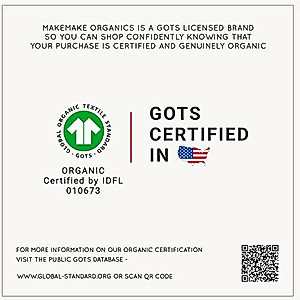 Makemake Organics GOTS Certified Organic Cotton Footies Baby Onesie Clothes Unisex Button Romper Long Sleeve Convertible Mittens (Olive Dots, 12-18M)