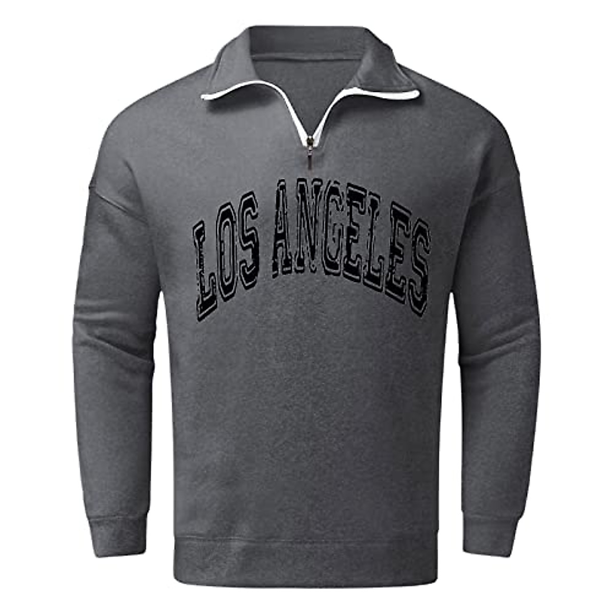 Alalaso Cool Hoodie Shirts for Men Wicking Moisture Baggy Cotton Long Sleeve Crewneck Tops Sun Protection Style Running Sweatshirt Men Sweatshirts