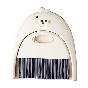 Broom with Dustpan Combo Set Small and Dustpan Set Plastic Desktop Cleaning Brush Children's Mini Household Thick Garbage Broom Set Dust Pan and Broom Set Cleaning Tools Apartment Home Essentials
