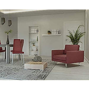 FURINNO JAYA Simply Home 5-Shelf Bookcase, 5-Tier, White