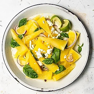 TomorrowSeeds - Yellow Crimson Watermelon Seeds - 20+ Count Packet - for 2023 Open Pollinated Non GMO Sweet Tropical Exotic Melon USA Garden