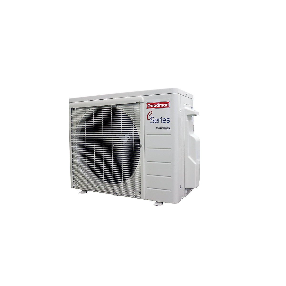 Goodman 12,000 BTU E-Series Wall Mounted Ductless Mini Split Heat Pump with 12,000 BTU Cooling Capacity, Up to 550 sq ft in Size, in White