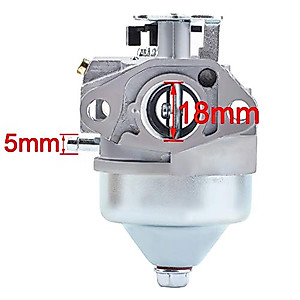 HIPA GCV190 Carburetor with for Honda GCV 190 GCV190A GCV190LA Engine HRB217 HRX217 HRX217K1 HRX217K2 Lawn Mower 16100-Z0Y-813 Spark Plug