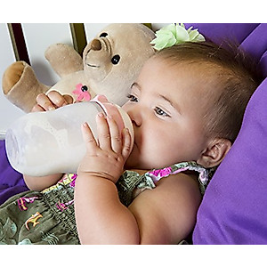 Comotomo Natural Feel 8oz. Bottle, 4 Pack - Pink