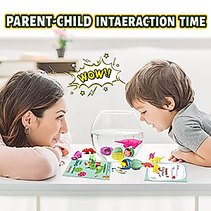 MIIRR Dinosaur Eggs, 30pcs Dino Smashers Eggs Kit as Easter Day Party Favors Games Supplies, Hatching in Water Growing Toys for Boys Girls 4-7