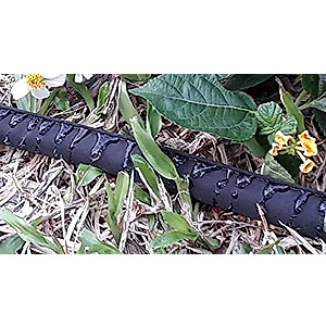 LINEX Garden Flat Soaker Hose 1/2" x 75 ft Drip Hoses Heavy Duty Save Water