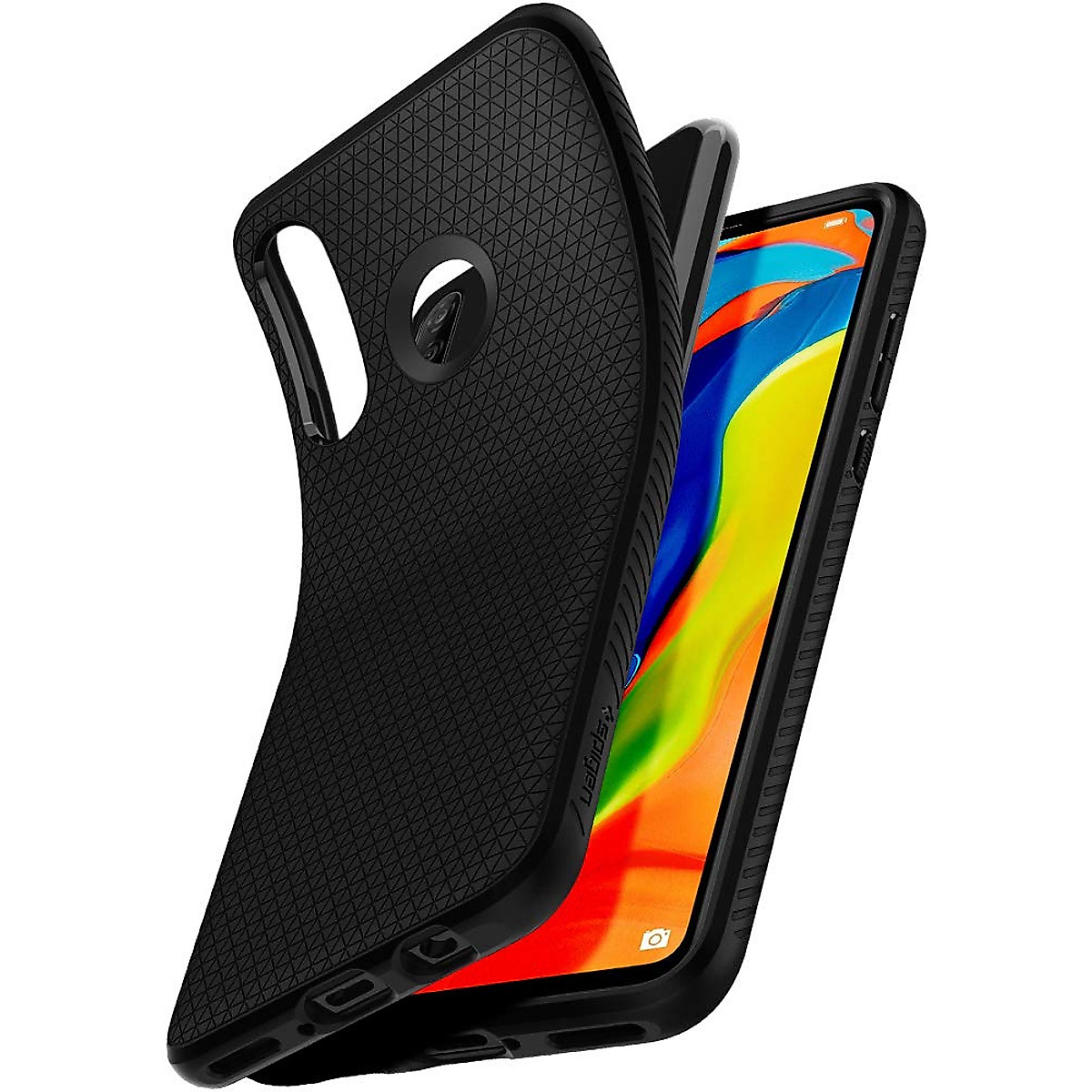 Spigen Liquid Air Designed for Huawei P30 Lite Case (2019) - Matte Black