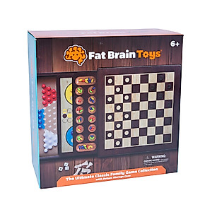 Fat Brain Toys The Ultimate Classic Family Game Collection - Set of 10 Board Games