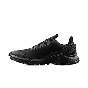 Salomon Men's Alphacross 4 GTX Trail Running Shoe, Black, 13