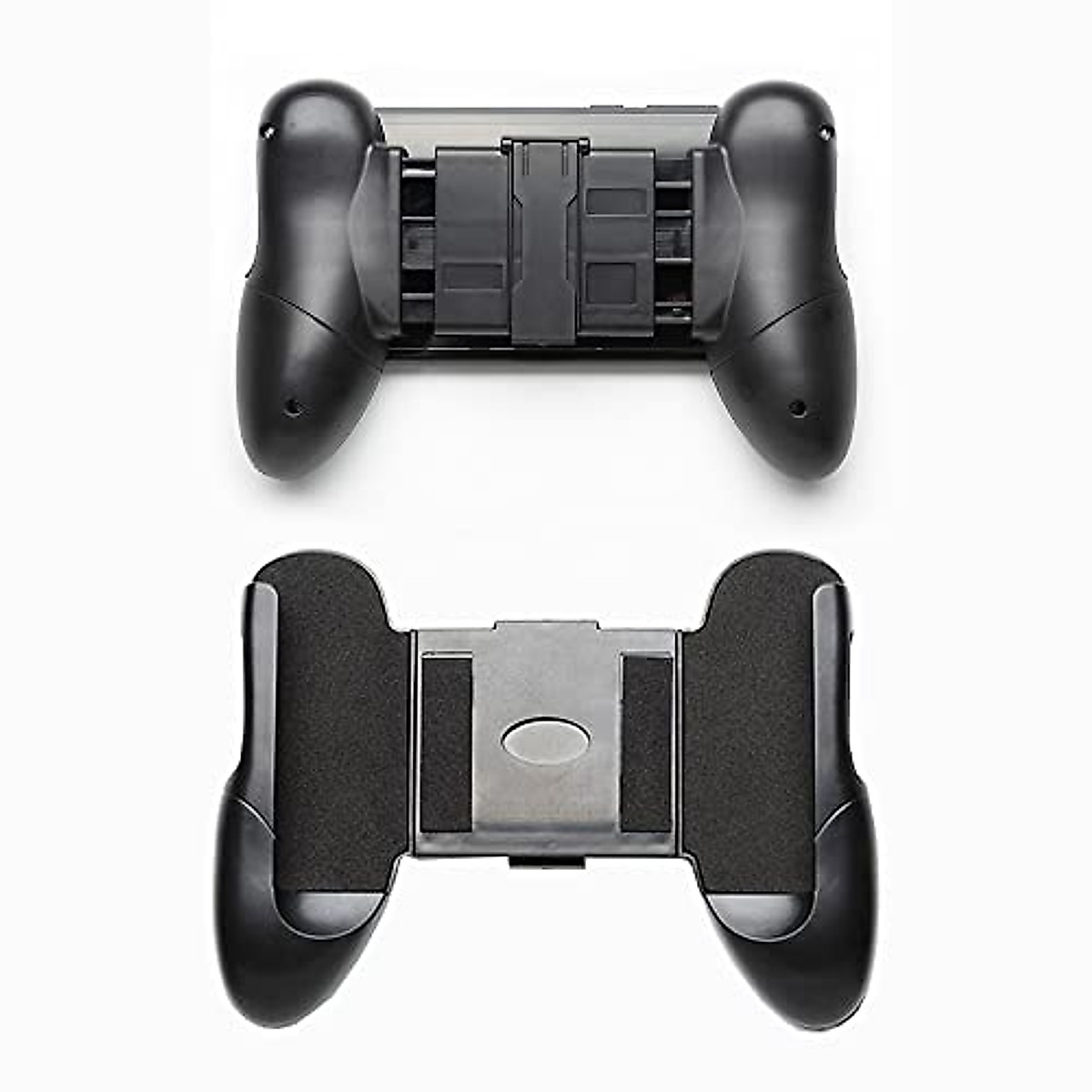 4.5-6.5 inch Mobile Phone Game Joystick Spiral Mini Joystick Game Handle Grip Controller Rocker Joypad Foldable Stand Holder L1R1 Mobile Game Trigger Joystick Gamepad for 4.5-6.5 inch Cellphones…