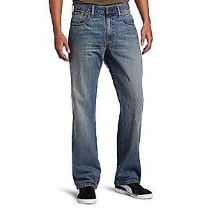 Levi's Men's 569 Loose Straight Fit Jeans, Rugged, 36W x 32L