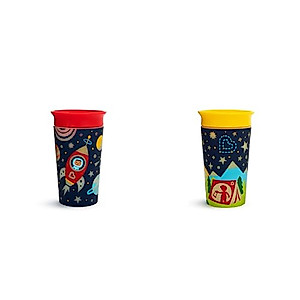 Munchkin 21193: 9Oz Miracle 360° Glow in The Dark Sippy Cup (Assorted)