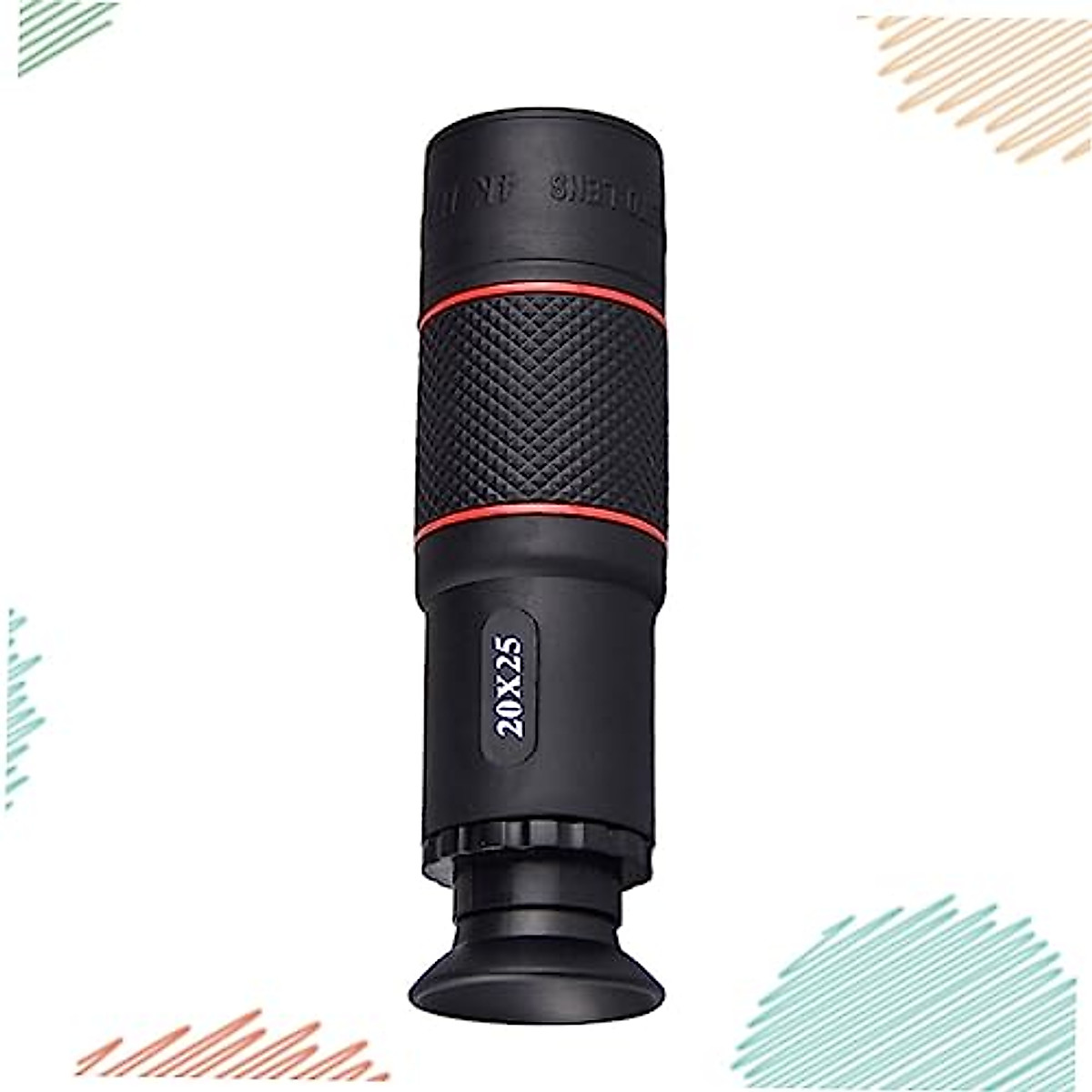 Mikikit Smart Phone 1pc Smartphone Phones Telephoto Lens Cell Phone Accessories 20 Telephoto Lens Cell Phone Telescope Telephone Camera Lens 20x Phone Telephoto Lens