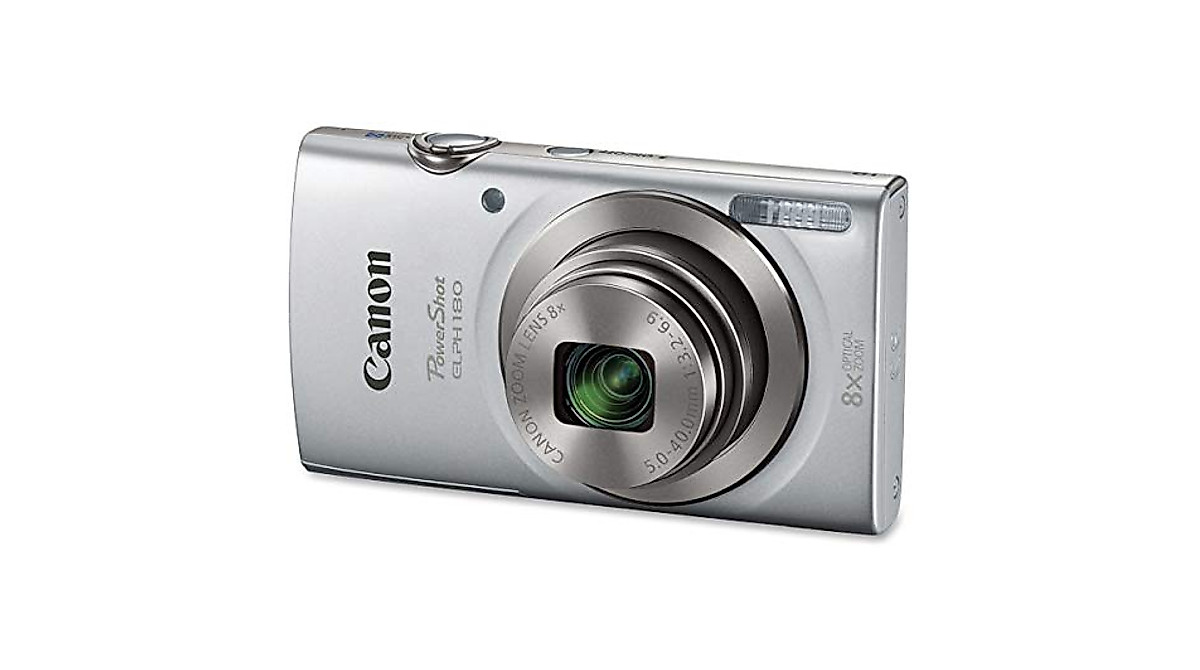 Canon PowerShot ELPH 180 Digital Camera | 20MP, 8x Zoom, IS