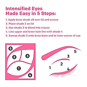 Almay Eyeshadow Palette, Longlasting Eye Makeup, Primer Enriched with Antioxidant Vitamin E, Hypoallergenic, 040 Green Eyes, 0.1 Oz