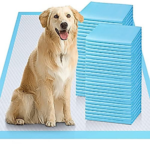 Gimars XXL Thicken 6 Layers Ultra Absorbent Dog Pee Pads Extra Large Leak-Proof Odor-Control Puppy Training Pads Quick Dry Pee Pads for Dogs Cats Pets