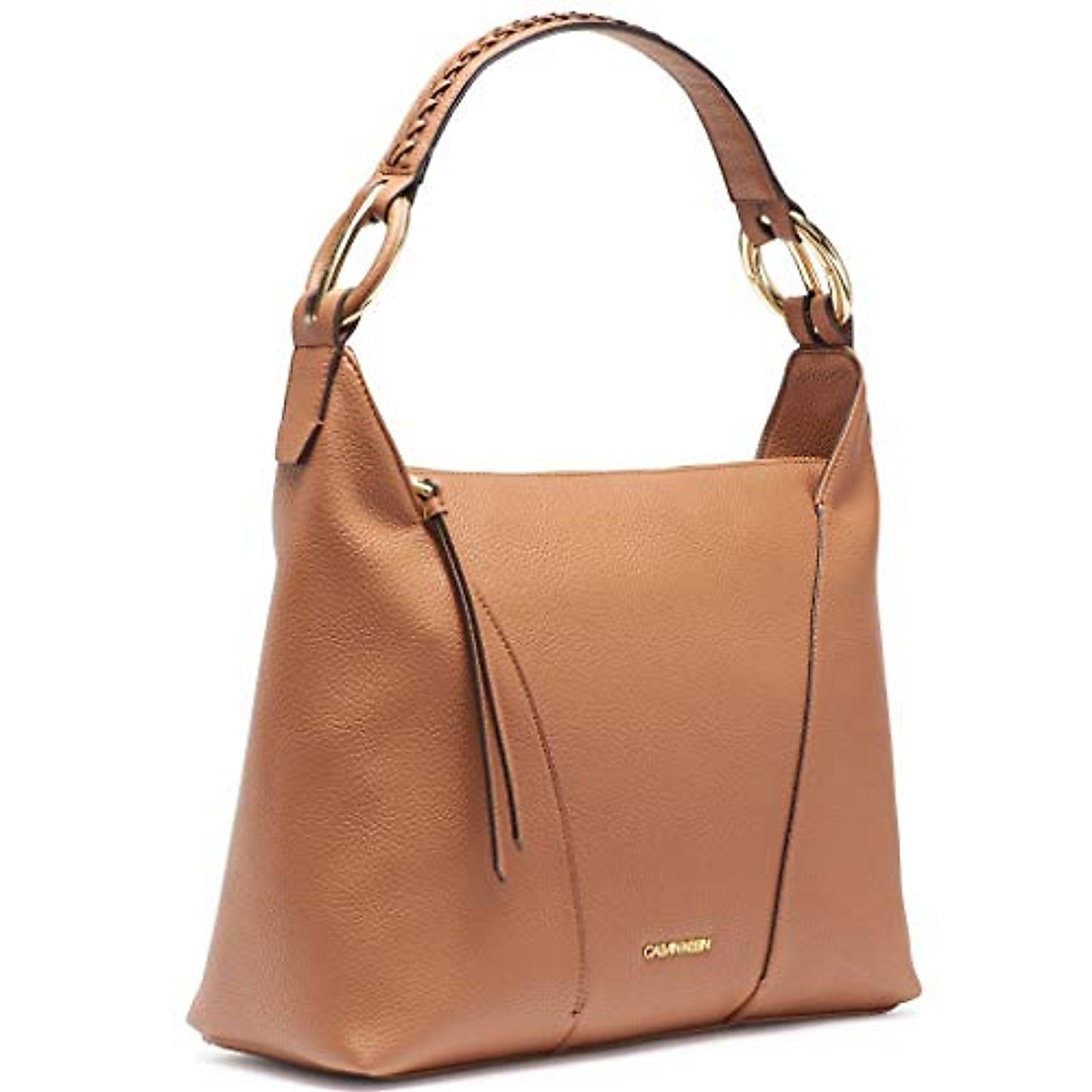 Calvin Klein Ivy Novelty Hobo, Caramel