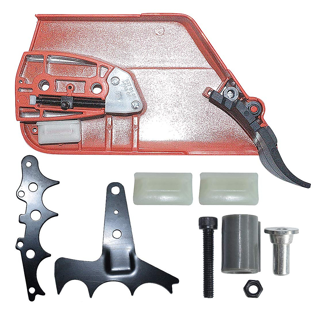 AUMEL Chain Clutch Cover Bumper Spike Strip Catcher Kit For Husqvarna 362 365 371 372 Chainsaw 537033501, 503719701