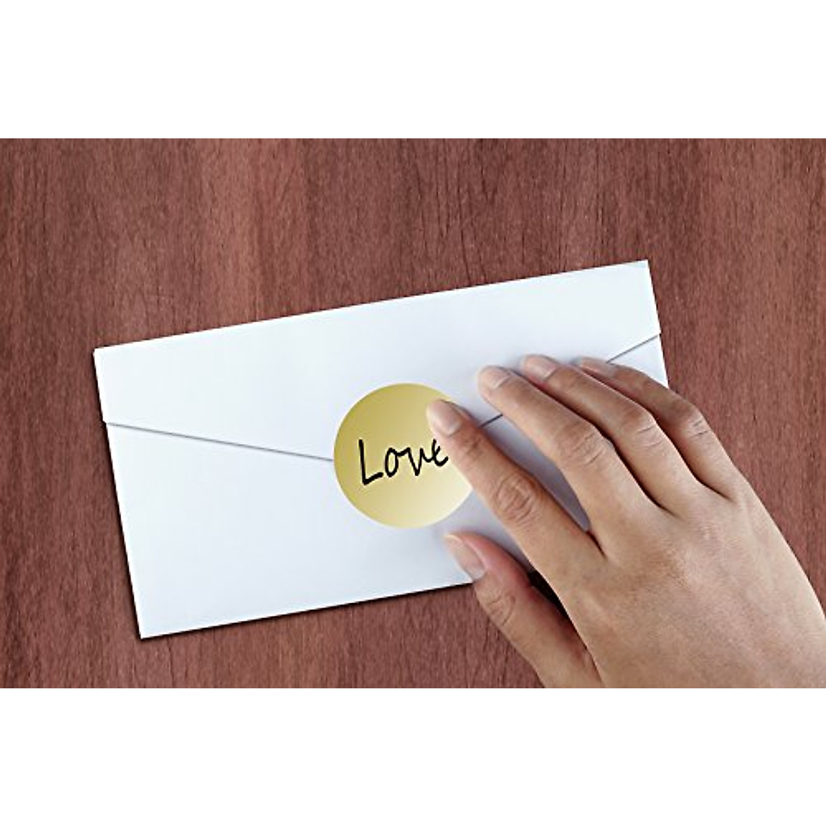 Royal Green Round Silver Stickers Seals Perfect for Envelopes and Invitations 38mm (1.5 in) 60 Pack