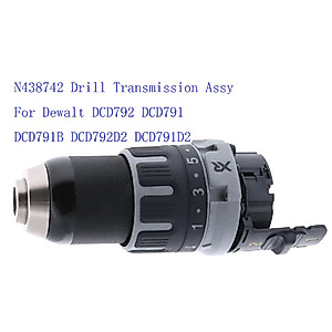 N438742 Drill Transmission Assy For Dewalt DCD792 DCD791 DCD791B DCD792D2 DCD791D2