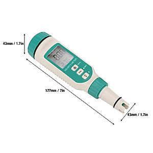 Smart Sensor AR8012 Electronic Salinity Meter Portable Digital Salinity Meter with LCD Display