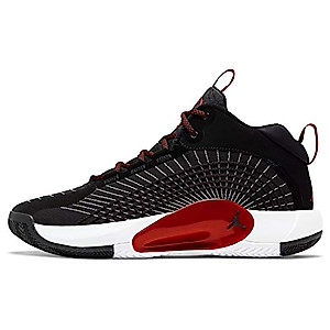 AIR JORDAN Jumpman 2021 Basketball Shoe Mens Gents Sneakers Black/Red/White UK 9 (44)