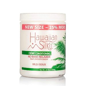 Hawaiian Silky 30008 no base relaxer, mild, White, 20 Ounce