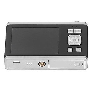 Digital Camera, Compact Digital Camera 50MP and 30MP 2 IPS Screen for Home (Black)