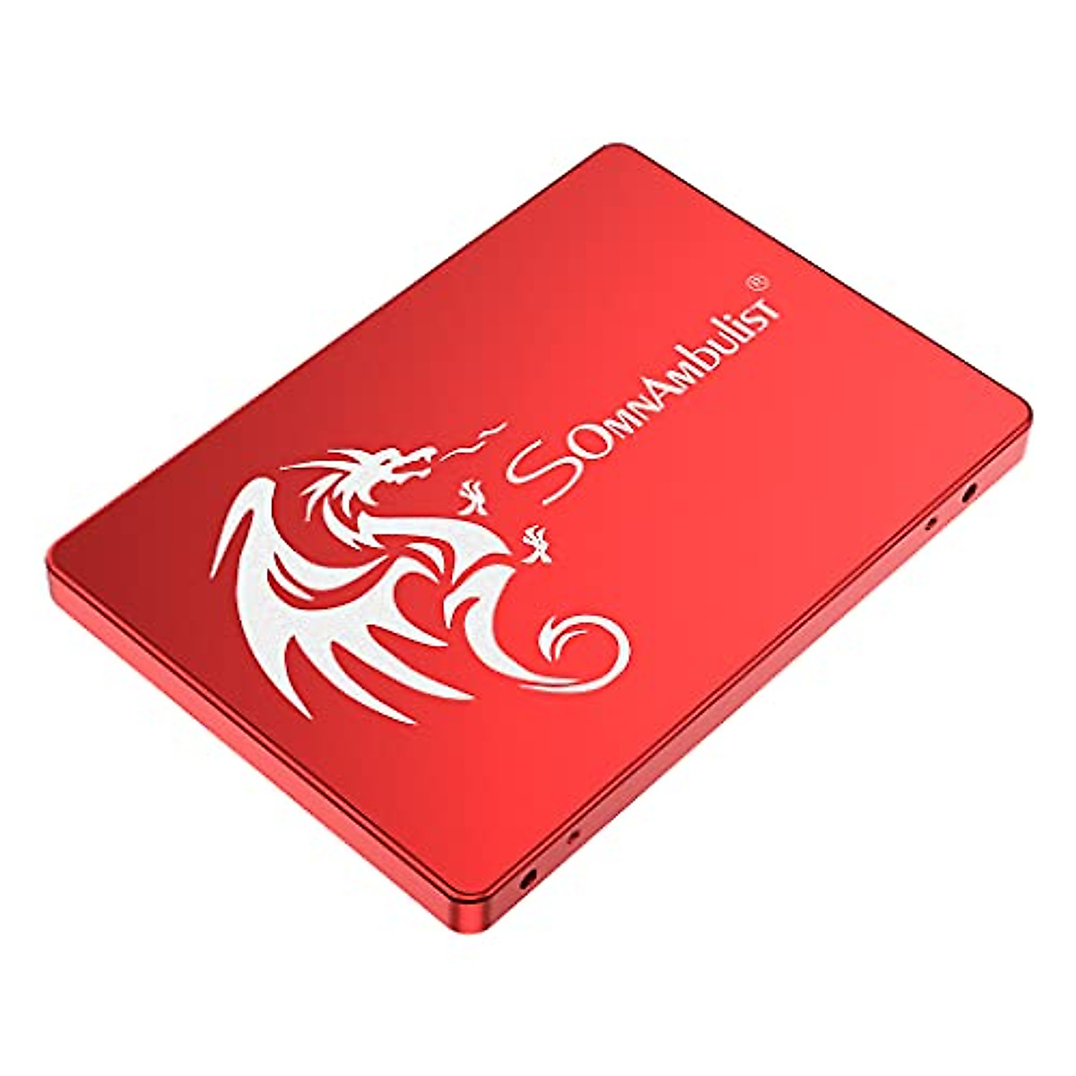 Somnambulist 120GB 240GB 480GB SATA3 SSD Hard Drive 2.5 inch Solid State Drive SSD (Red Dragon-120G)