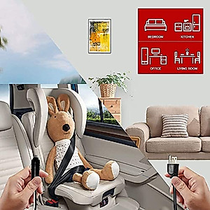 Small Refrigerator with Lock 1.2 cuft 12V/110V Fridge Lockable Small Refrigerators Freightliner Cascadia Truck Mini fridge RV Can Cooler Camper, 36 qt