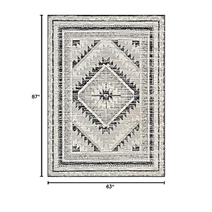 Well Woven Malfi Pisa Aztec Tribal Southwestern Grey