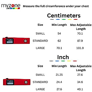 MYZONE® MZ-3 Replacement Strap (Small)