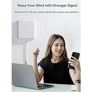 Cell Phone Signal Booster for All Carriers on Band 5/12/13/17 | Up to 4,500 Sq Ft | Boost 5G 4G& LTE Signal for Verizon, AT&T, T-Mobile & More | FCC Approved