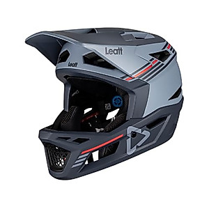 Leatt Helmet Mountain Bike Gravity 4.0 V23 Titanium #M 57-58cm