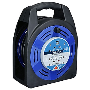 Masterplug Hand Bag Cassette Reel Blue 20m 13a 4skt