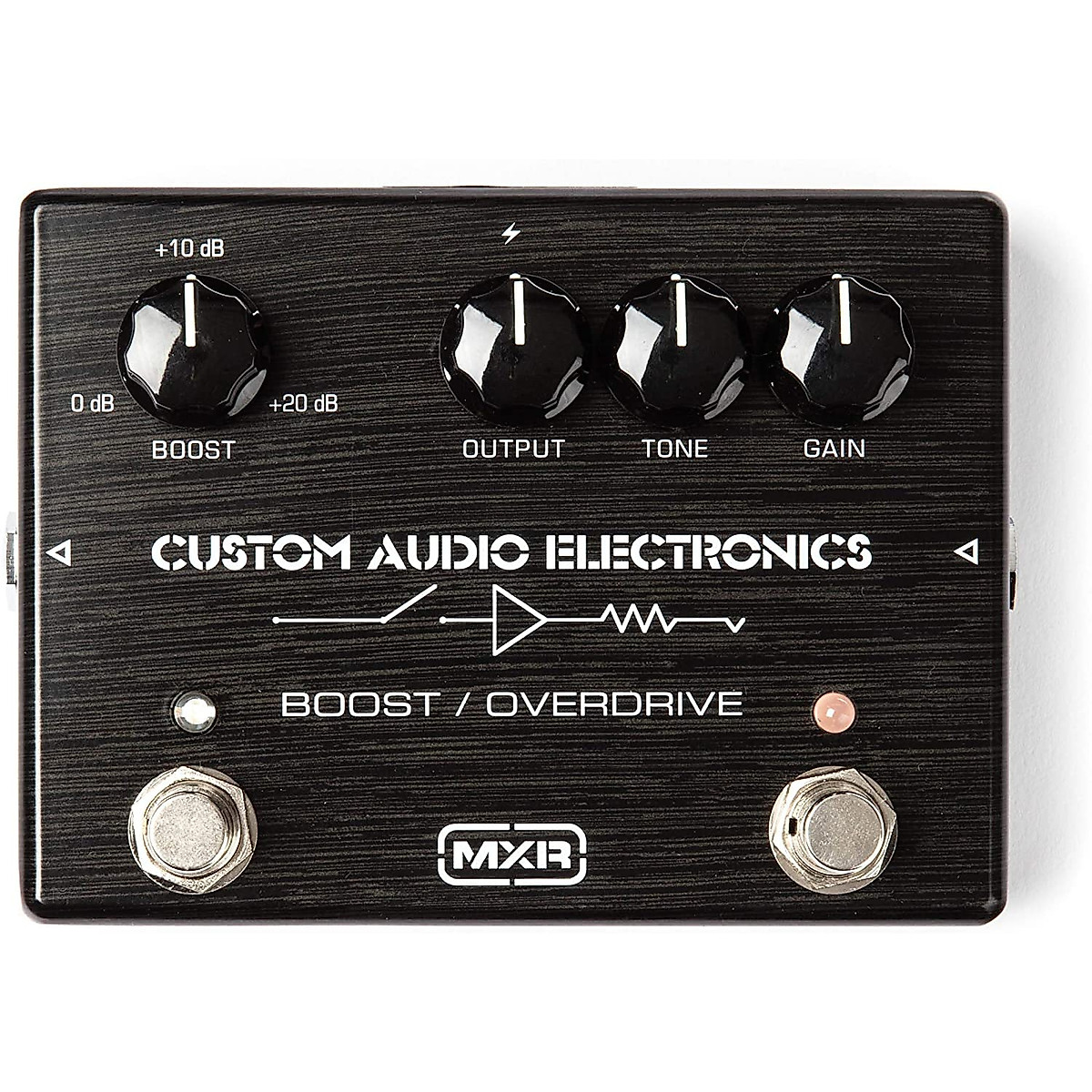 Briskdrop MXR MC402 Boost/Overdrive Bundle with 2 Patch Cables and 2 Instrument Cables
