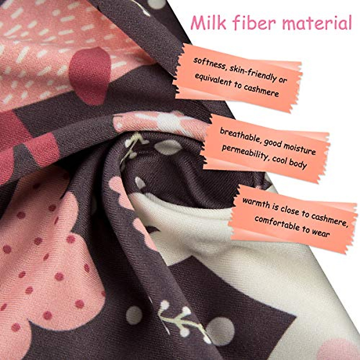 FOZZA Car Seat Canopy for Babies, High Stretchy & Ultra Soft Car Seat Cover, Multi- use Breastfeeding Covers, Shower Gifts for Boys and Girls(Unicorn Print)