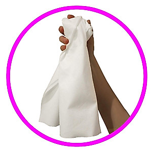 FRAMAR Disposable Towels for Salon, Hair Towels for Women, Salon Towels Bleach Safe White Spa Towels for Hair Drying Towel, White Towels Bulk, White Gym Towels Pack – 50 Pack Disposable Towel