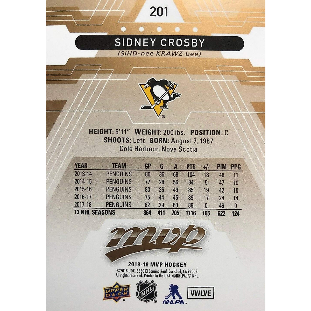 2018 2019 Upper Deck MVP Hockey Series Factory Sealed 250 Card Set Including 50 High Series Shortprints and a Bonus Pack containing Eastern Stars, Western Stars and Rookie Star Formations